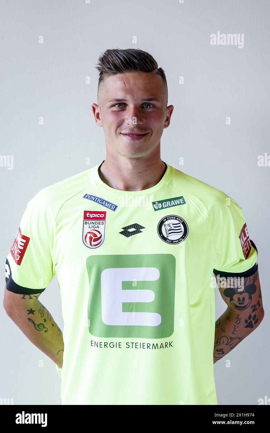 The official team and portrait photo shooting of Austrian Bundesliga SK ...