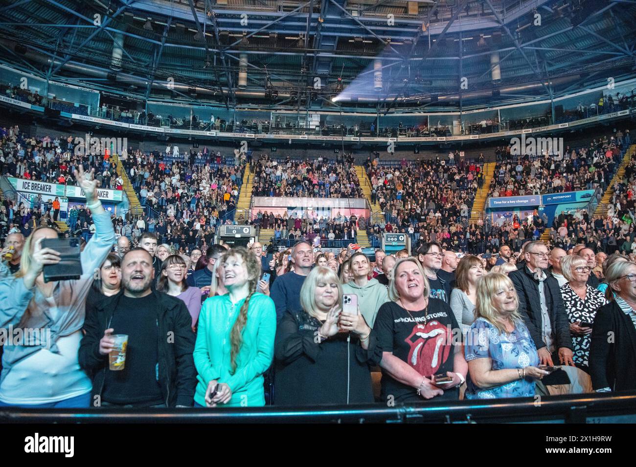 16th April 2024, Motorpoint Arena, Nottingham, UK. Event: UB40 The Hits ...