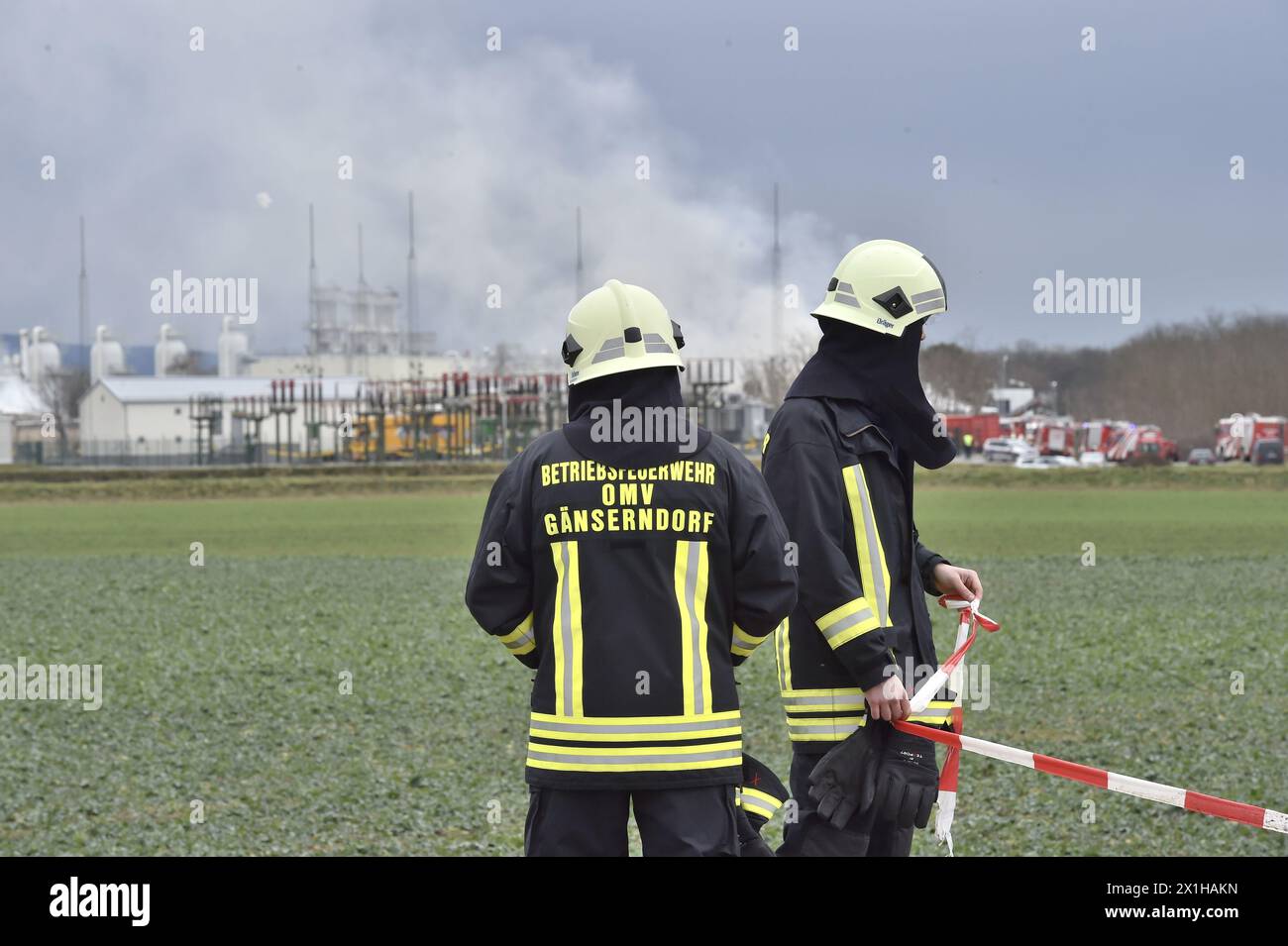 Firefighter put a fire out at Austria's main gas pipeline hub at ...