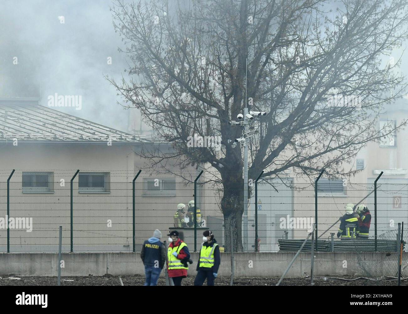 Firefighter put a fire out at Austria's main gas pipeline hub at ...