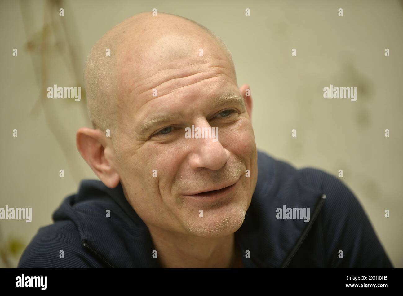 Austrian Dancer and Choreographer Chris Haring during interview with ...