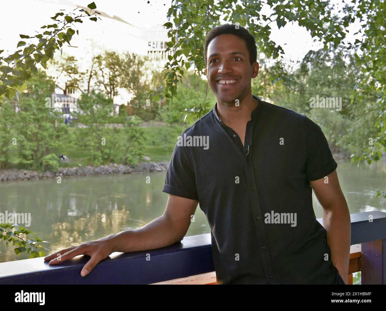 Singer Cesar Sampson, who is representing Austria at the Eurovision ...