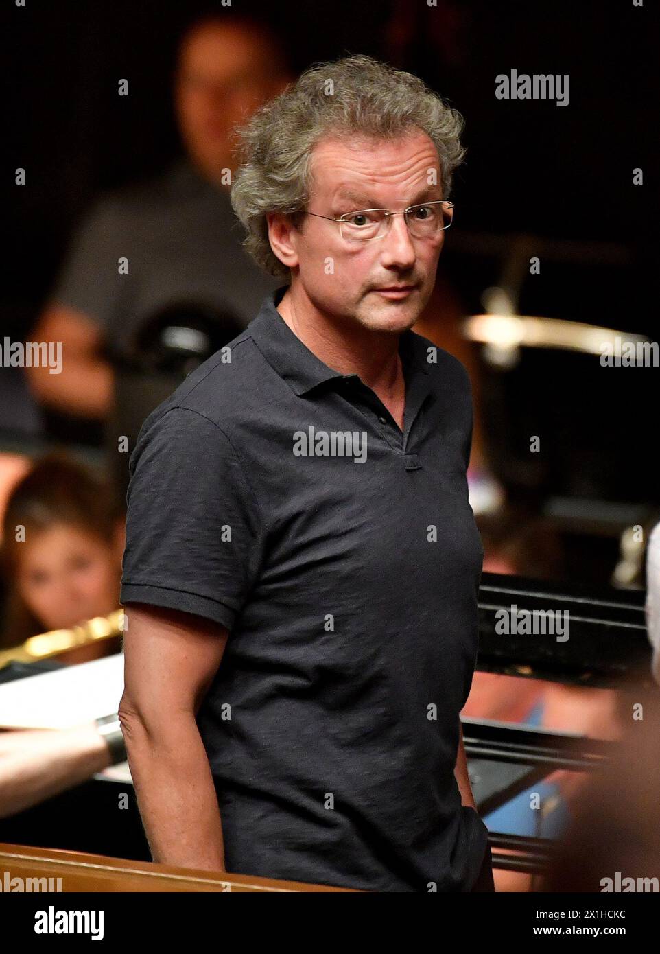 A dress rehearsal of Richard Strauss' opera "Salome" at the ...