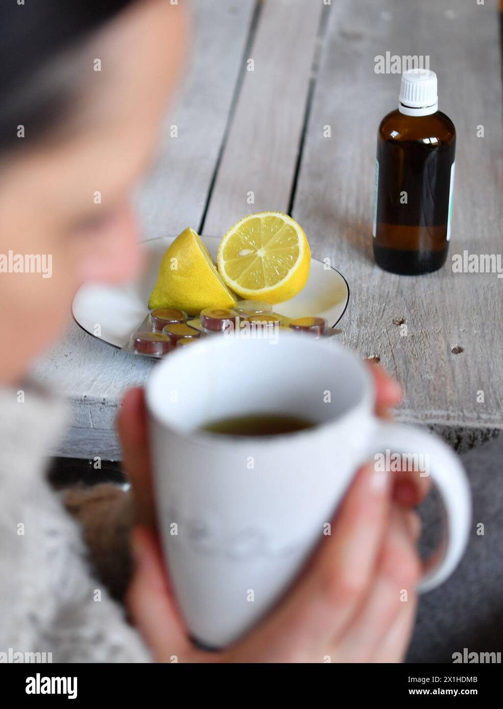 Gripal infect hi-res stock photography and images - Alamy