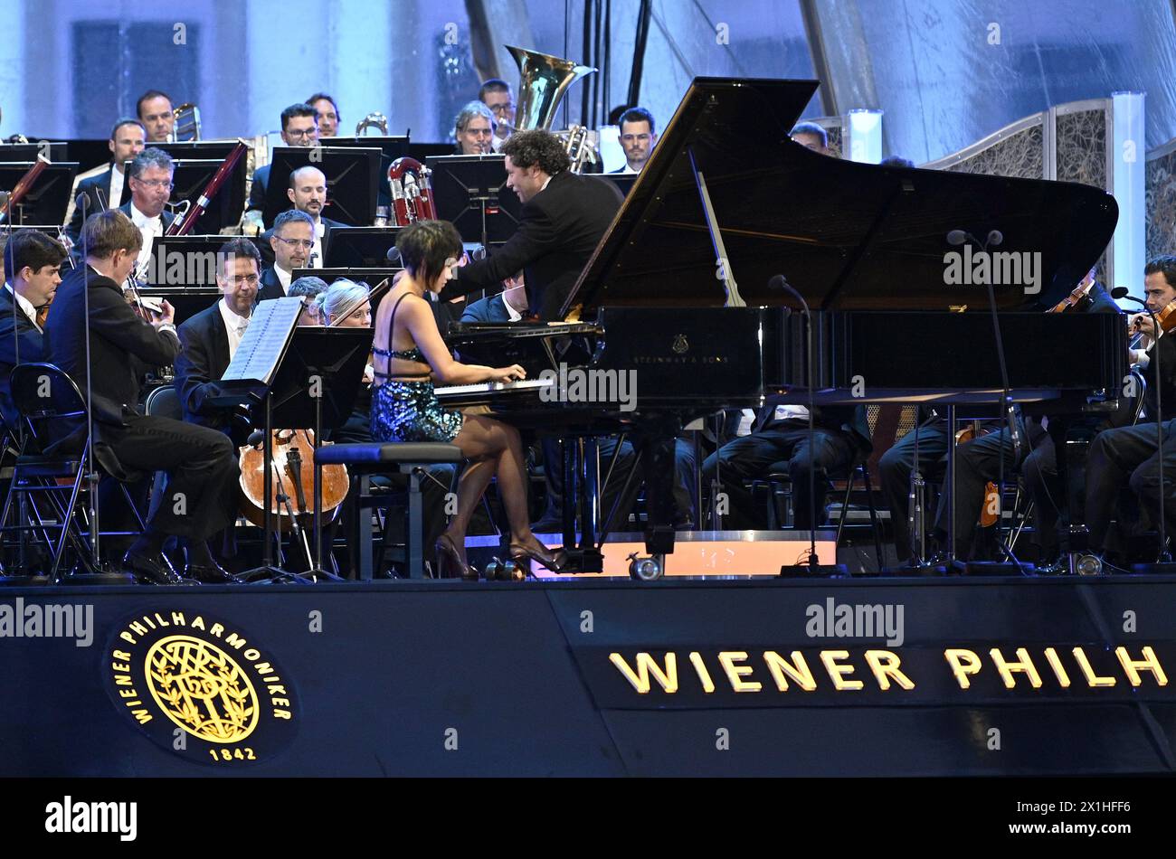 The Vienna Philharmonic's Summer Night Concert 2019, at the Schonbrunn ...