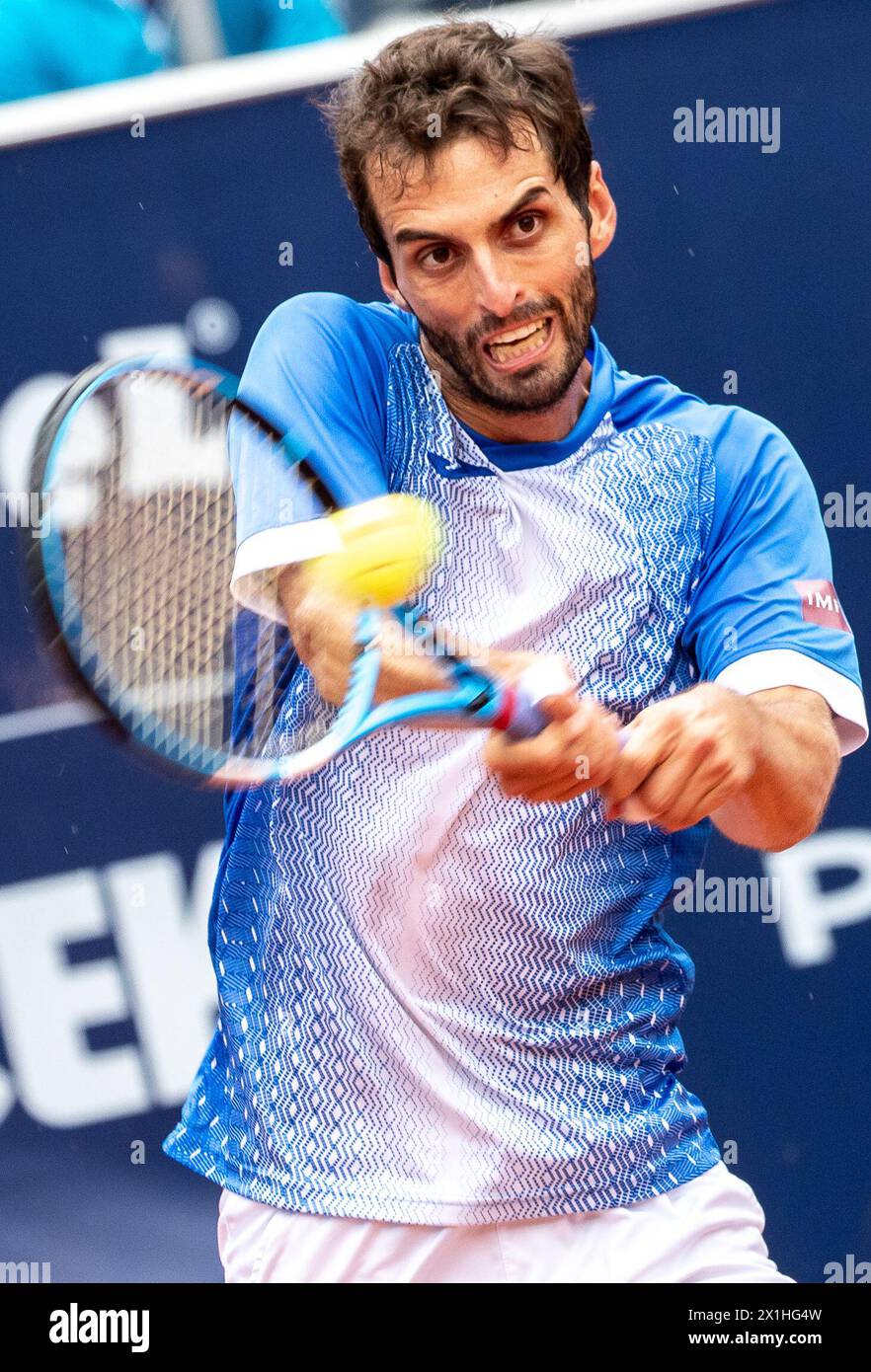 Albert Ramos-Vinolas (ESP) during the semifinal of Generali Open Tennis ...