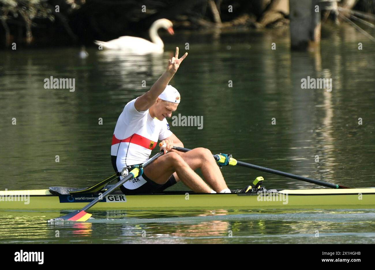 World Rowing Championships in Ottensheim, Austria on 2019/09/01 ...
