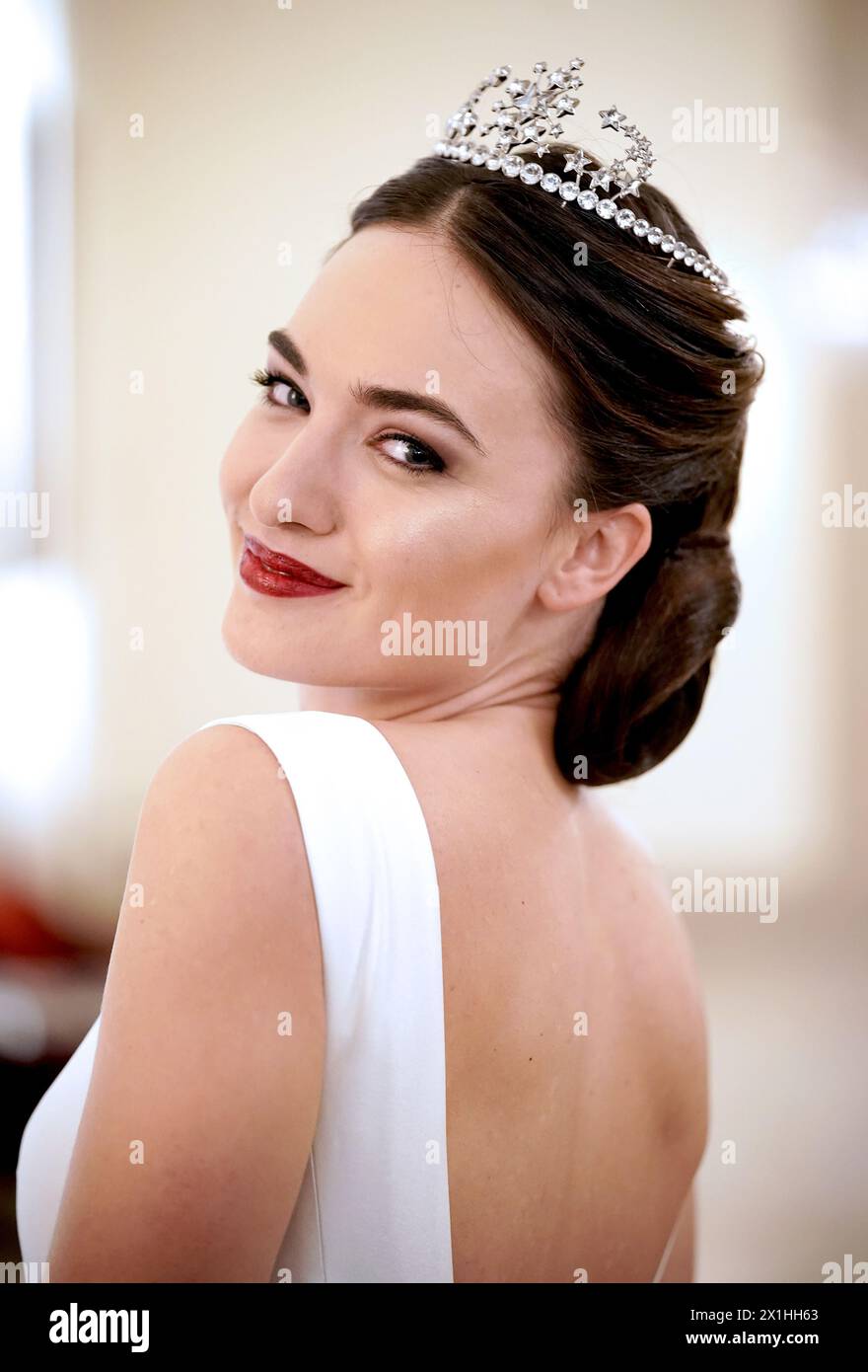 Presentation of the Swarovski Tiara for the Vienna Opera Ball 2020 in ...