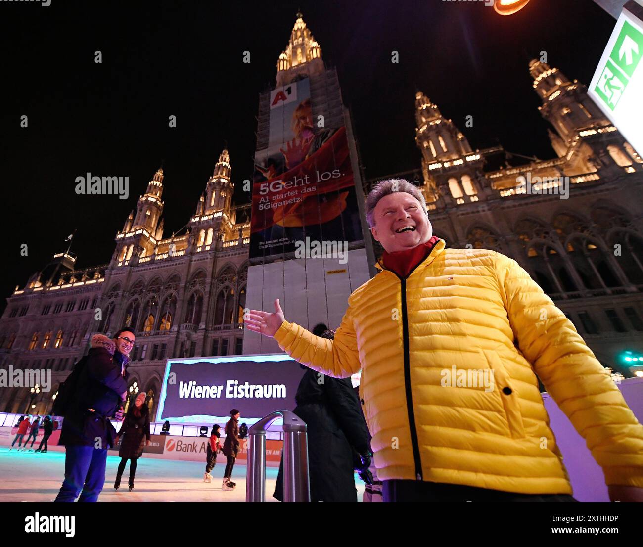 Vienna - The Rathausplatz in front of City Hall will be transformed ...