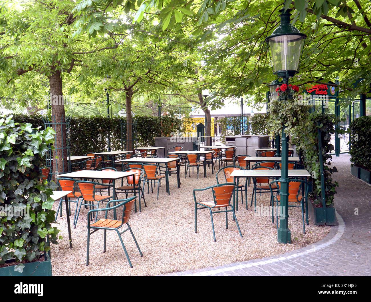 the Kolarik family's Swiss house (Schweizerhaus) in the Vienna Prater ...