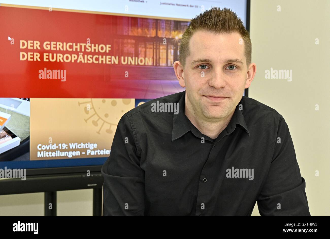 Austrian Activist Max Schrems during photo session at his office in ...