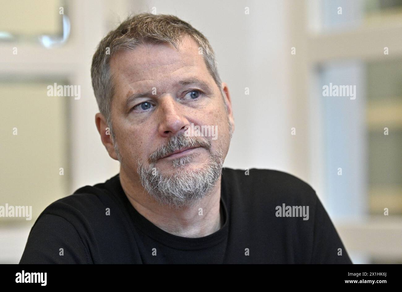 Austrian director Andreas Prochaska during an interview with the Austrian Press Agency (APA) in ...