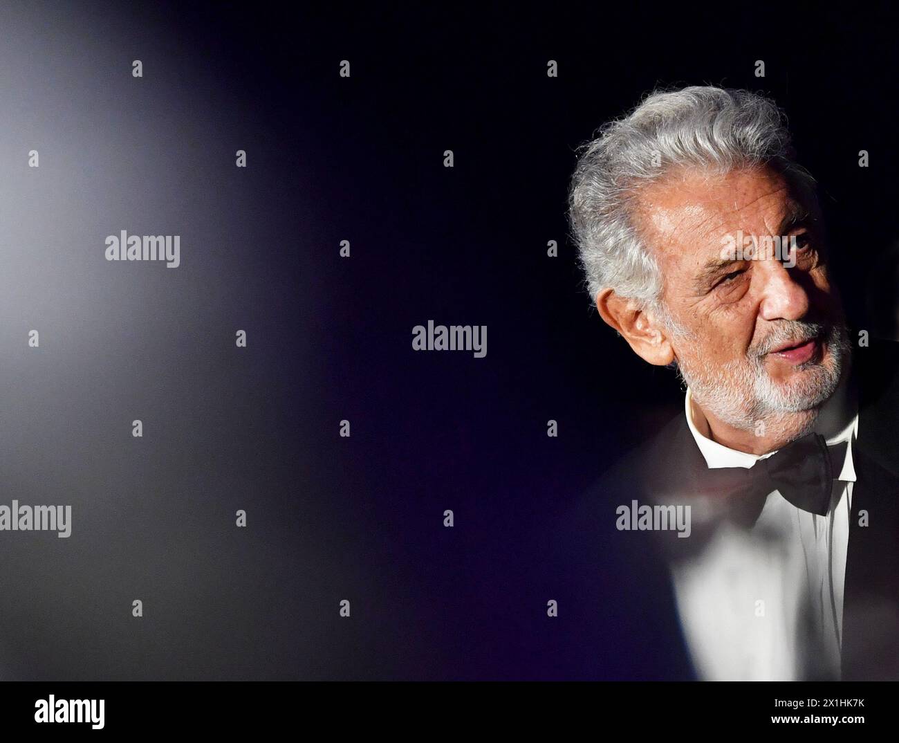 Spanish tenor Placido Domingo receives the Lifetime Achievement Award ...