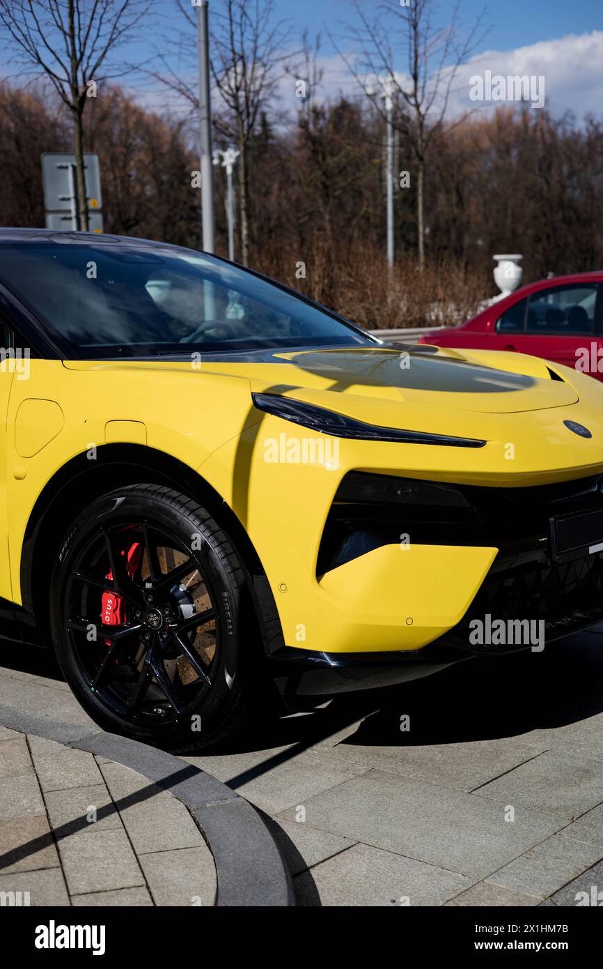 Minsk, Belarus, April 17, 2024 - New Lotus Eletre, electric crossover ...