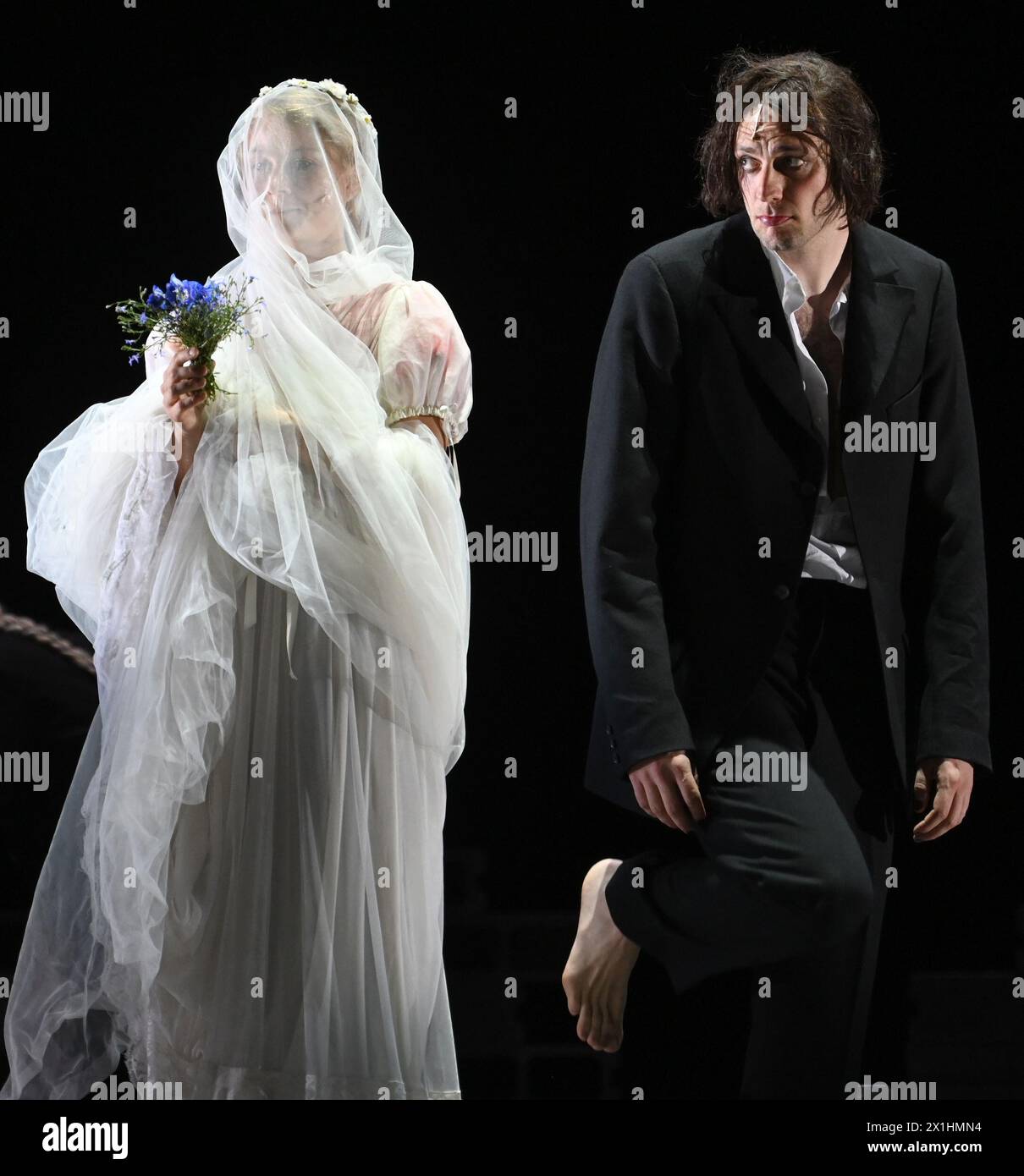 Photo rehearsal for the play "Das Bergwerk von Falun" by Hugo von ...