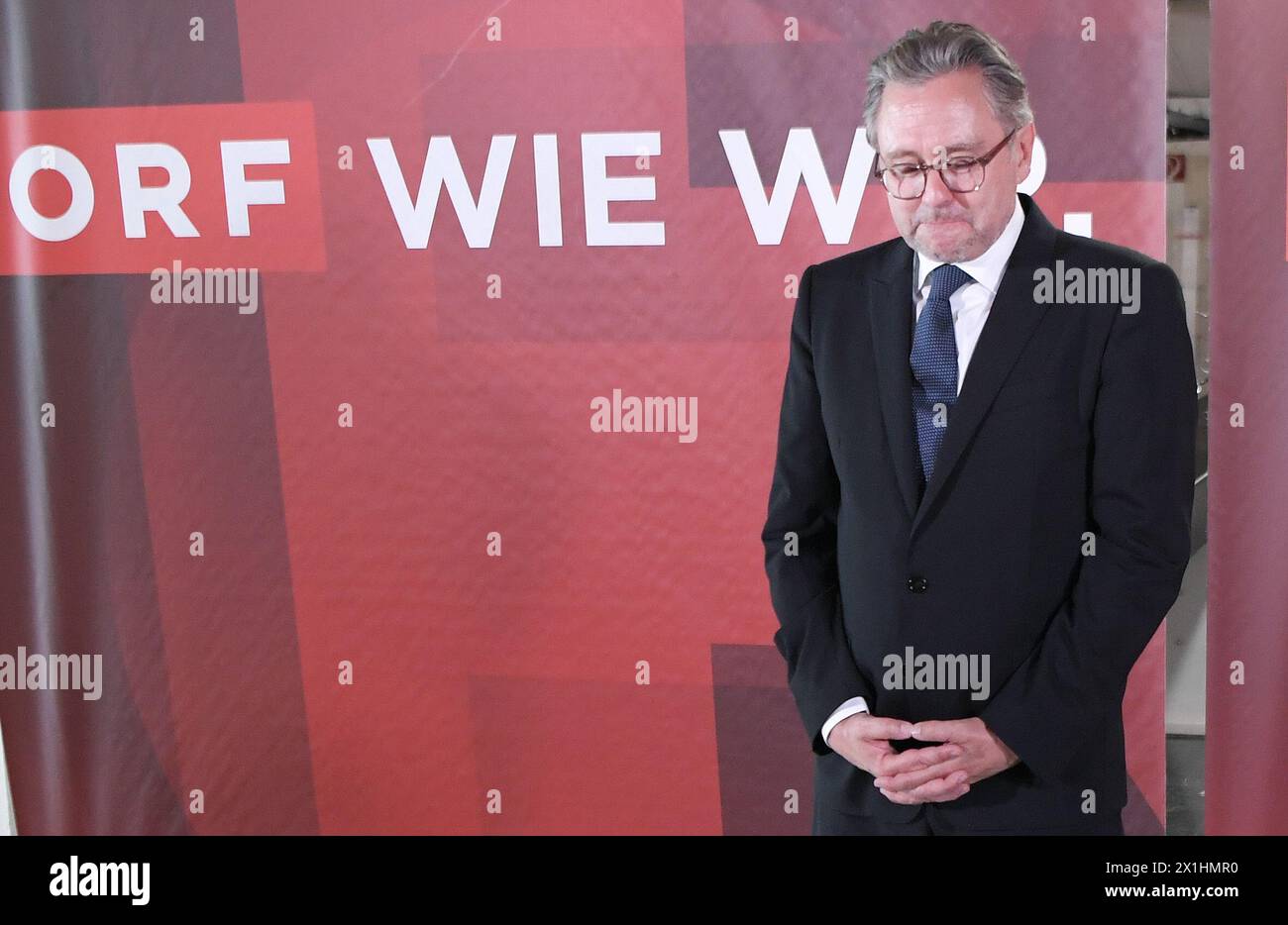 The outgoing ORF (Austrian Broadcasting Corporation) General Director ...