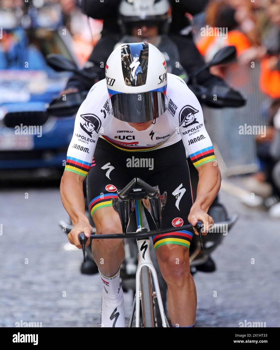 Remco Evenepoel Belgium World Champion Time Trial Soudal Quick Step ...