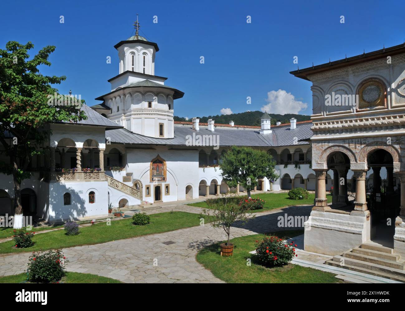 Horezu Monastery, Wallachia, Romania Stock Photo - Alamy