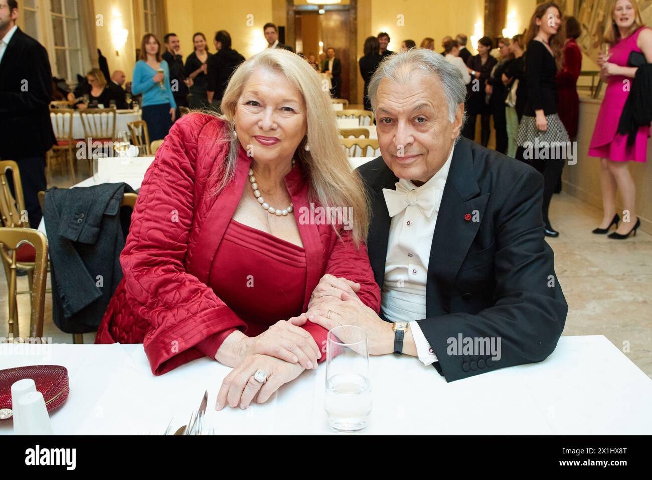 Premiere of the opera "Falstaff" by Giuseppe Verdi at Vienna State ...