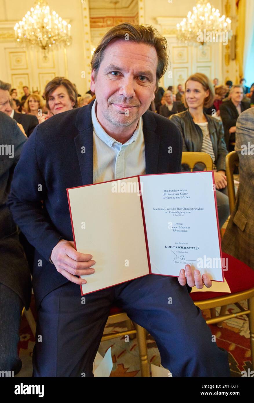 Nicholas Ofczarek and Michael Martens have been awarded the title of ...