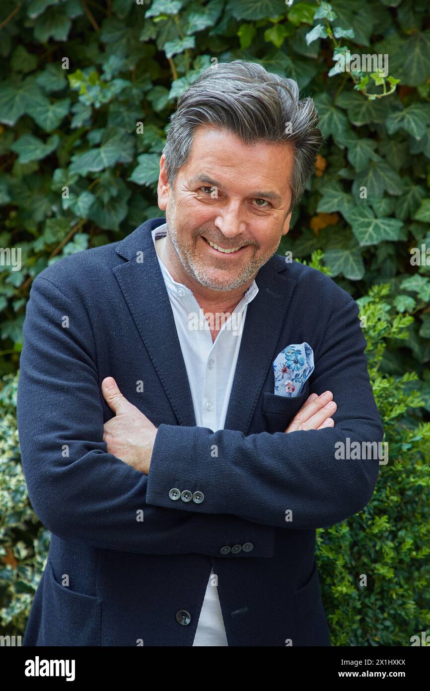 German singer Thomas Anders, presenting his new album " Thomas Anders ...