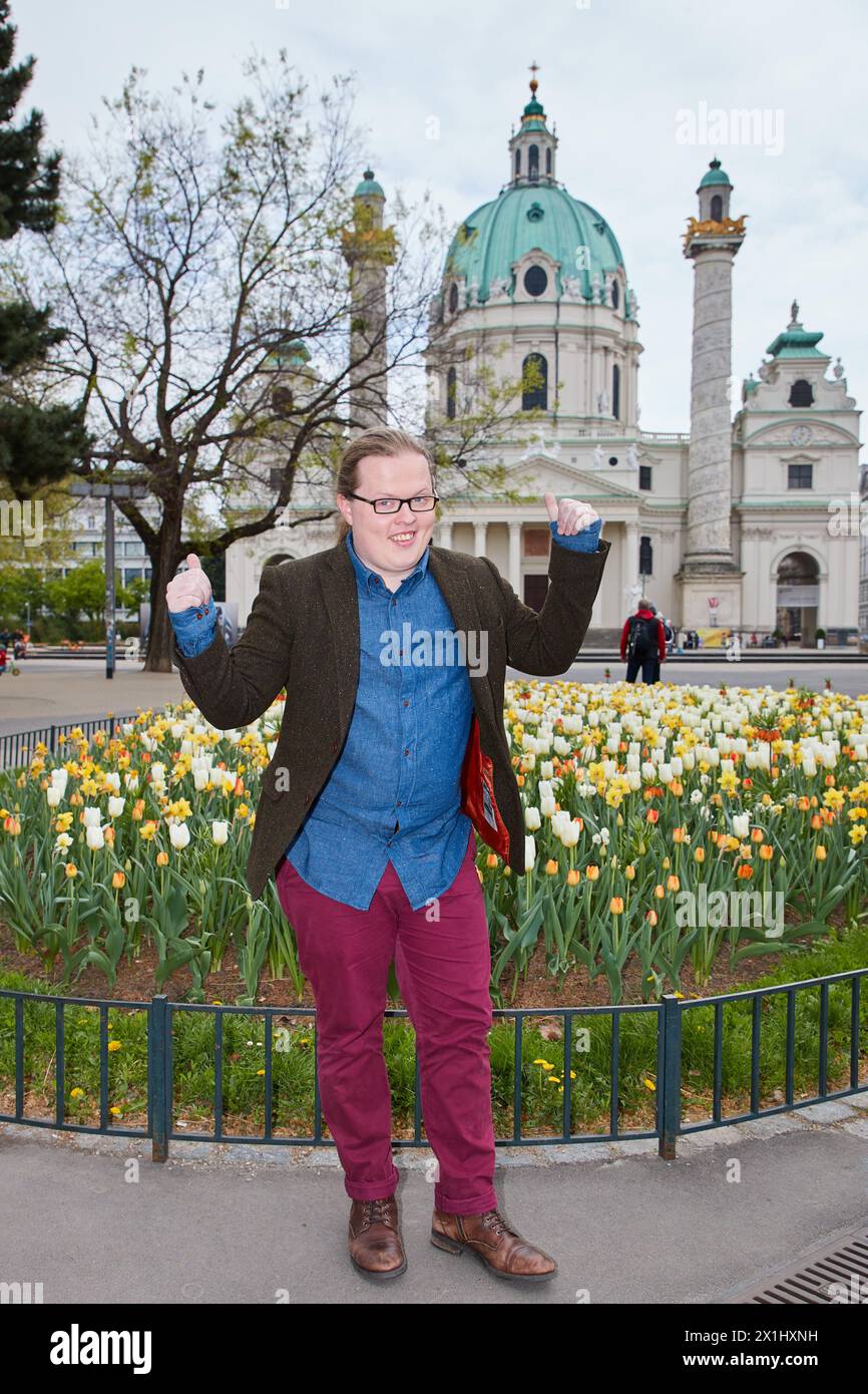 Singer Angelo Kelly, presenting the new album 'We Got Love' of the ...