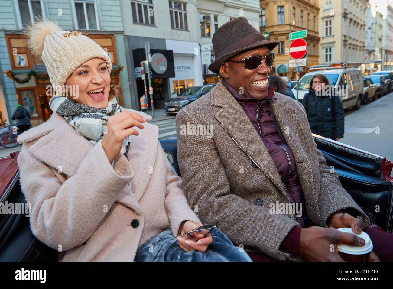 Wesley SNIPES with Laura BILGERI, American actor, film producer ...