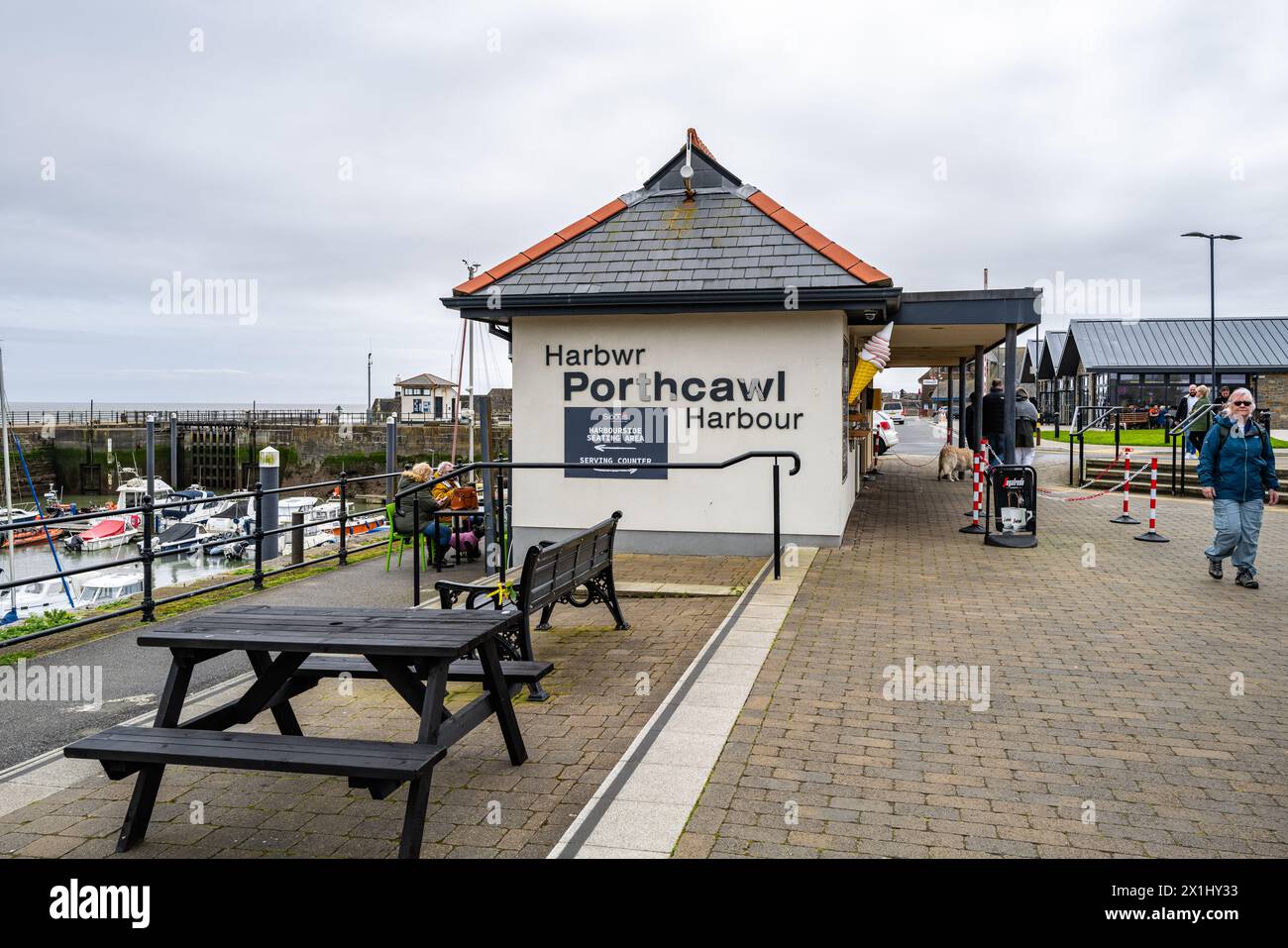 Spring weekend in Porthcawl south Wales UK Stock Photo - Alamy