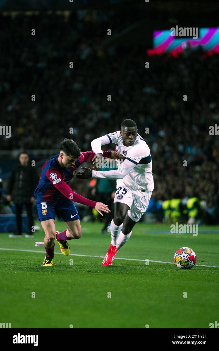 Barcelona, Spain, 16, April, 2024. Champions League - Quarters of Final ...