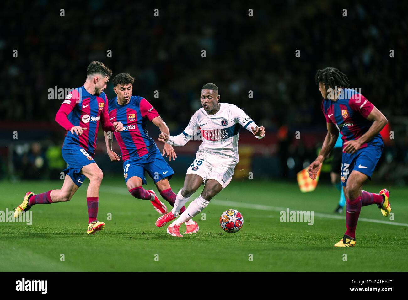 Barcelona, Spain, 16, April, 2024. Champions League - Quarters of Final ...