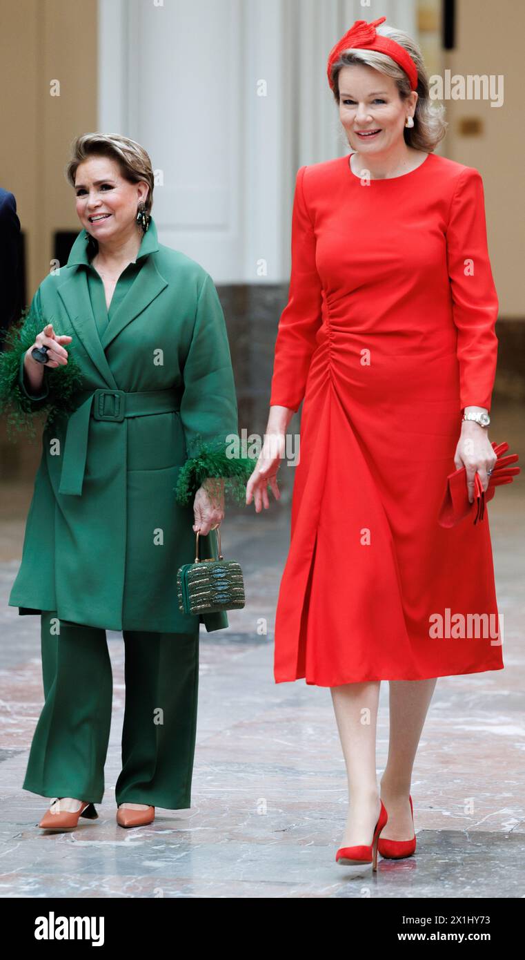 Brussels, Belgium. 17th Apr, 2024. Grand Duchess Maria Teresa of ...