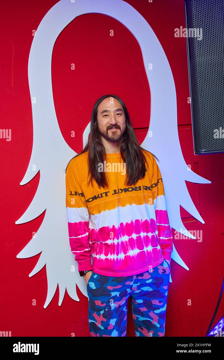 DJ AOKI ( Steven "Steve" Hiroyuki Aoki ), American electro house ...