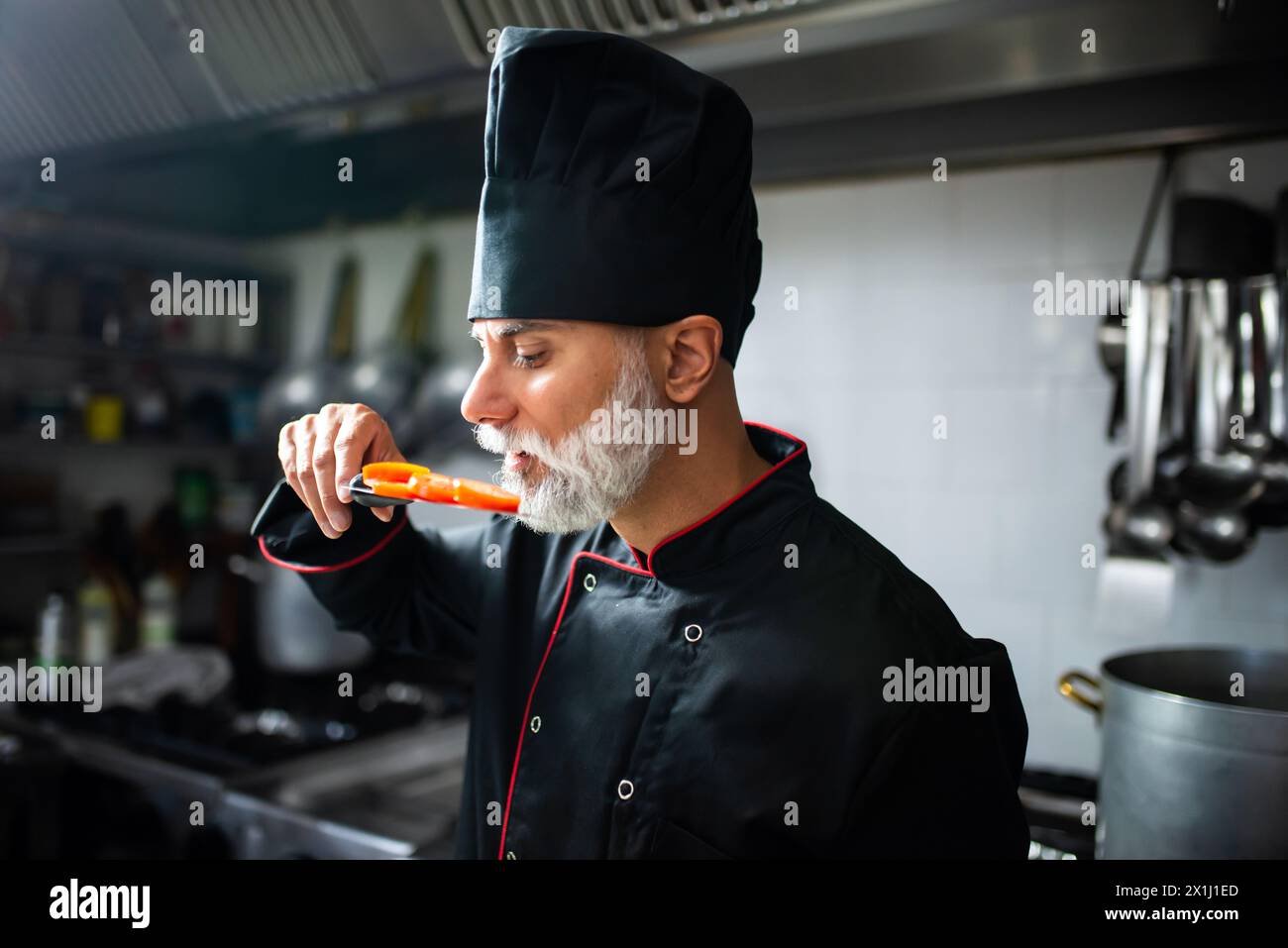 Sampling sauce hi-res stock photography and images - Alamy