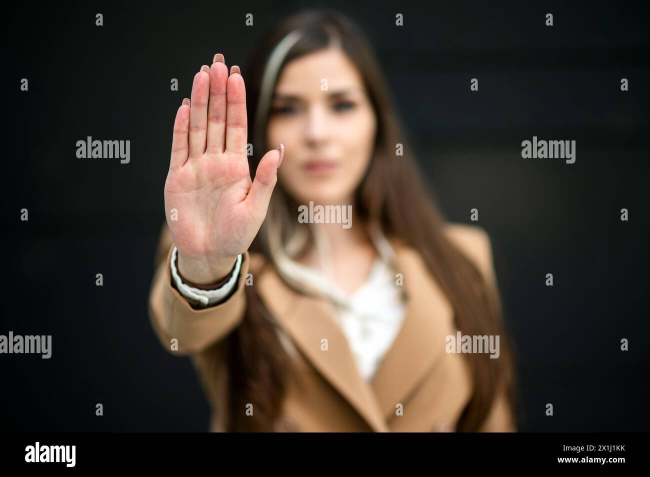 Hand reject hi-res stock photography and images - Alamy