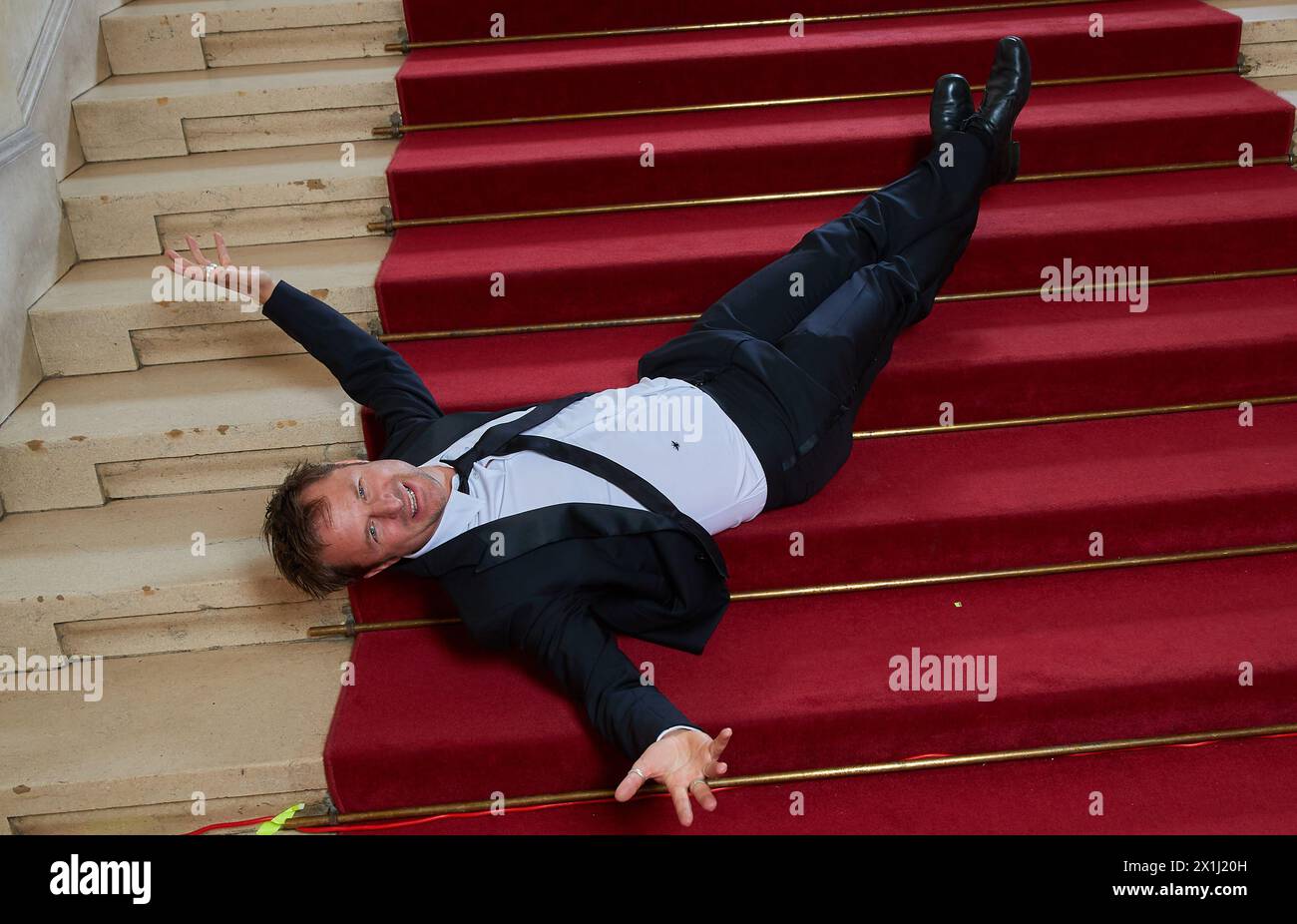 Austrian actor Philipp HOCHMAIR during the Romy Gala 2019 in Vienna, 13 ...