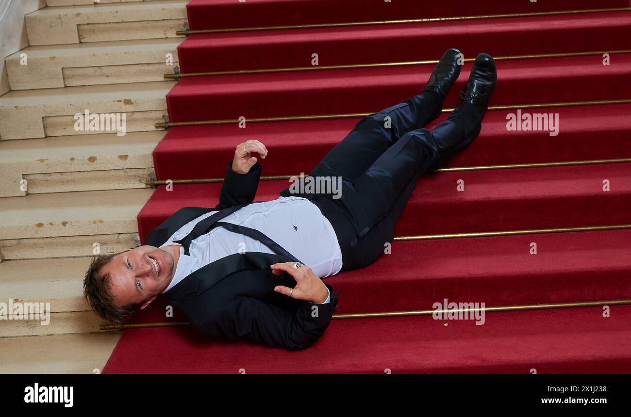 Austrian actor Philipp HOCHMAIR during the Romy Gala 2019 in Vienna, 13 ...