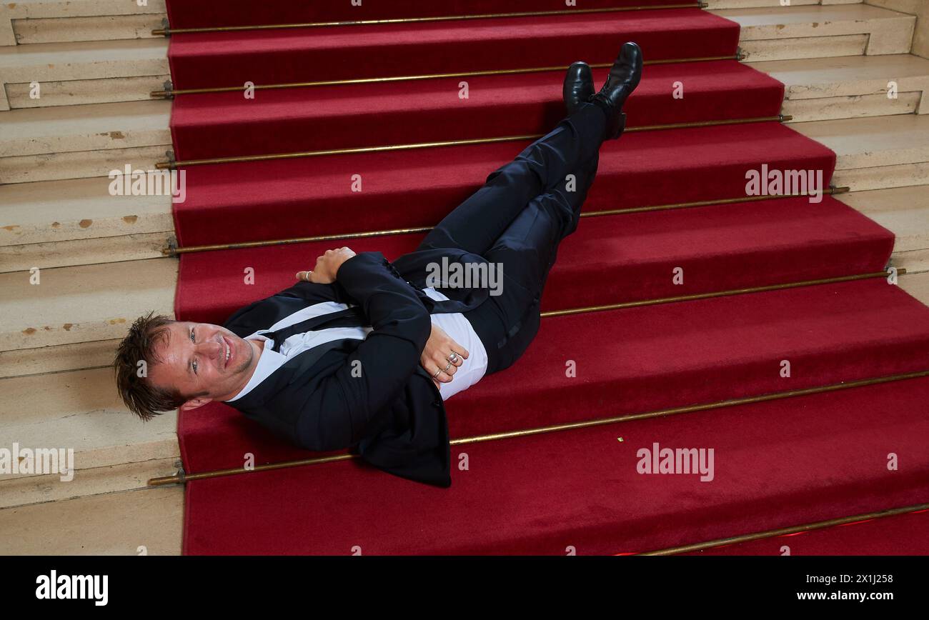 Austrian actor Philipp HOCHMAIR during the Romy Gala 2019 in Vienna, 13 ...