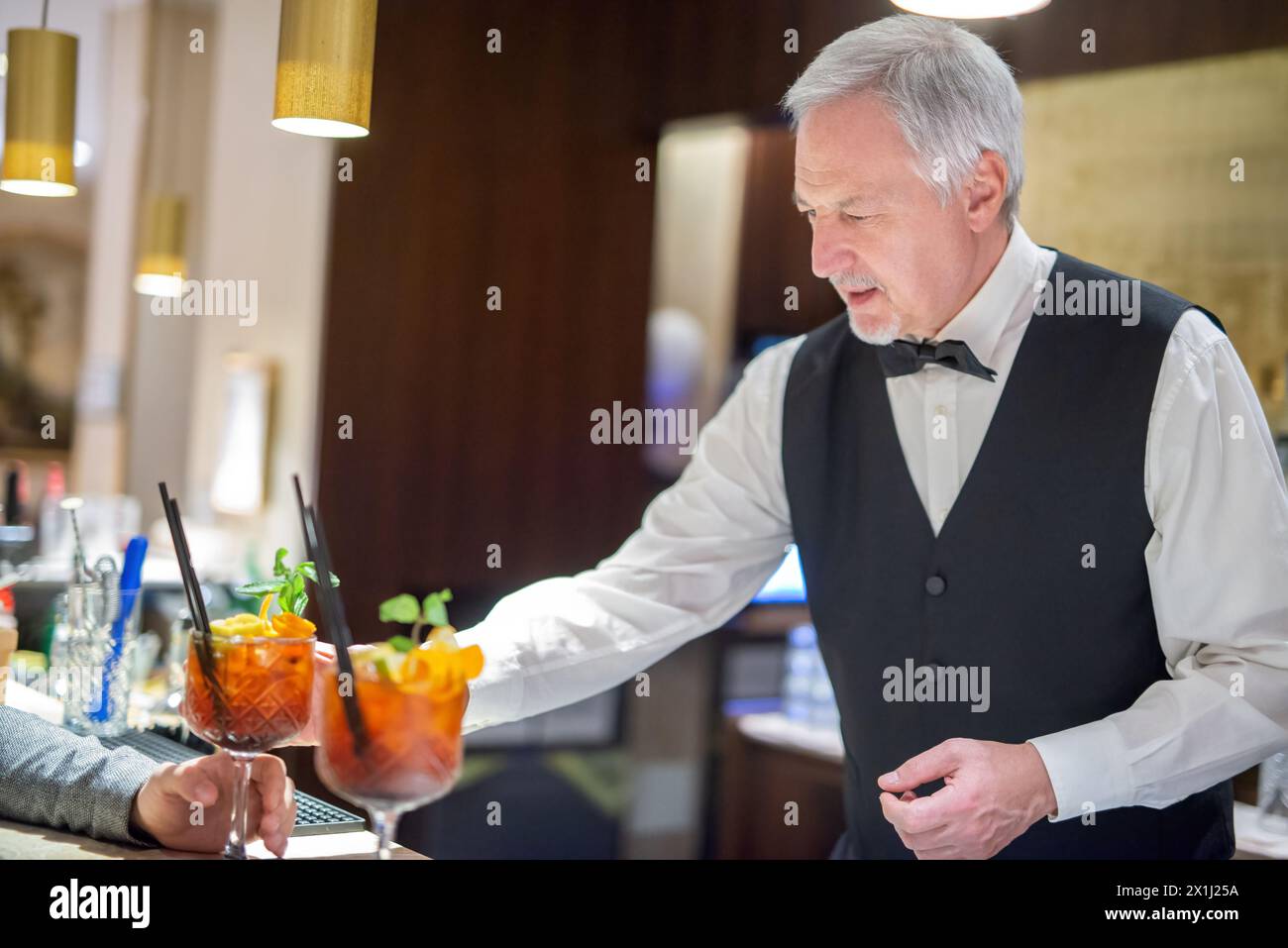 Serving two ice cold hi-res stock photography and images - Alamy