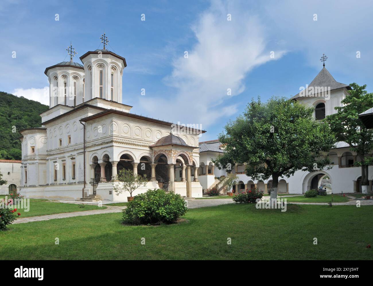 Horezu Monastery, Wallachia, Romania Stock Photo - Alamy