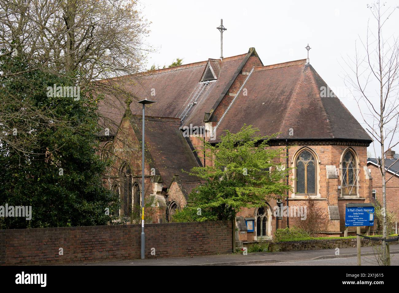 St. Paul`s Church, Hamstead, Birmingham, West Midlands, England, UK ...