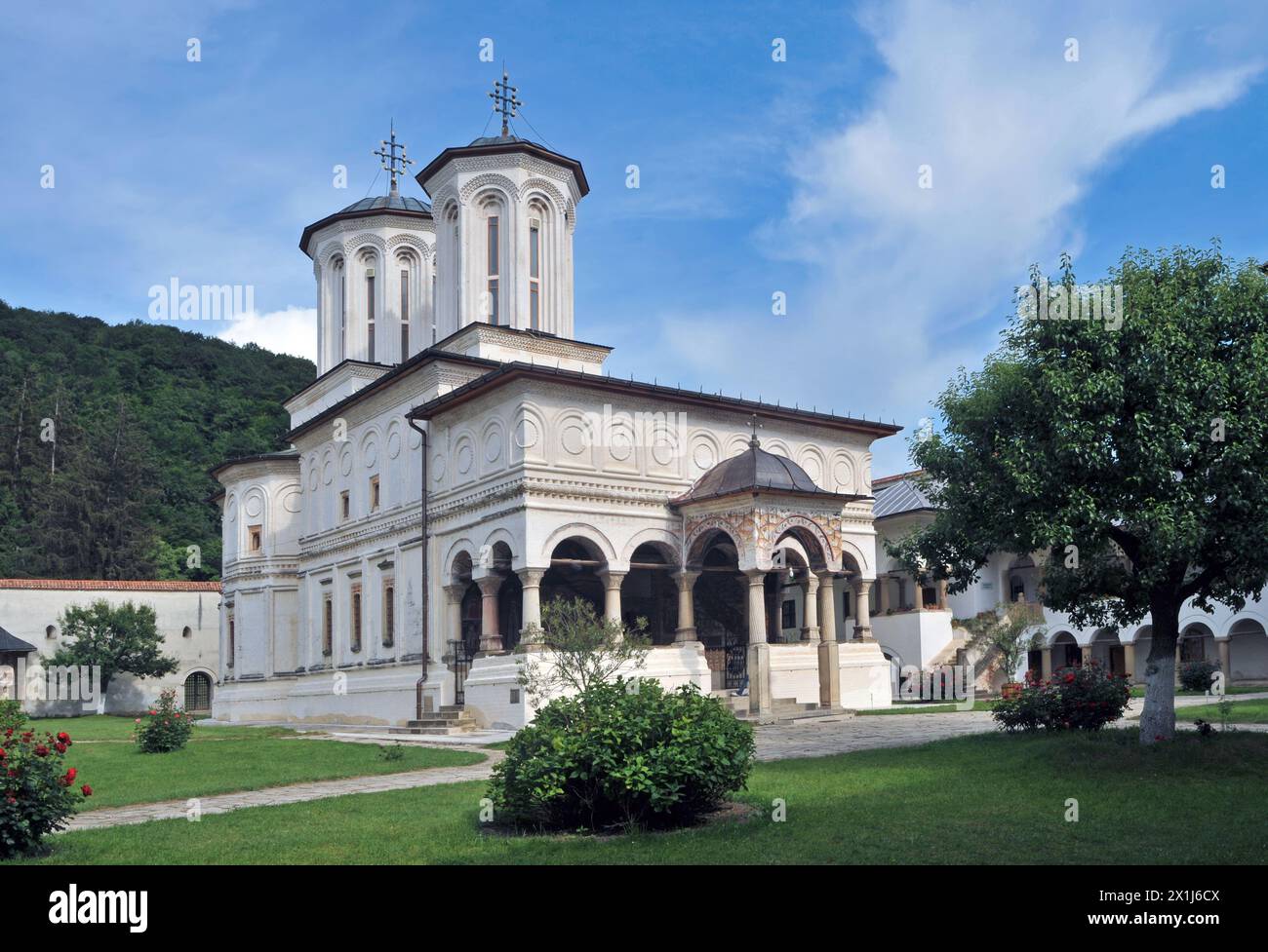 Horezu Monastery, Wallachia, Romania Stock Photo - Alamy