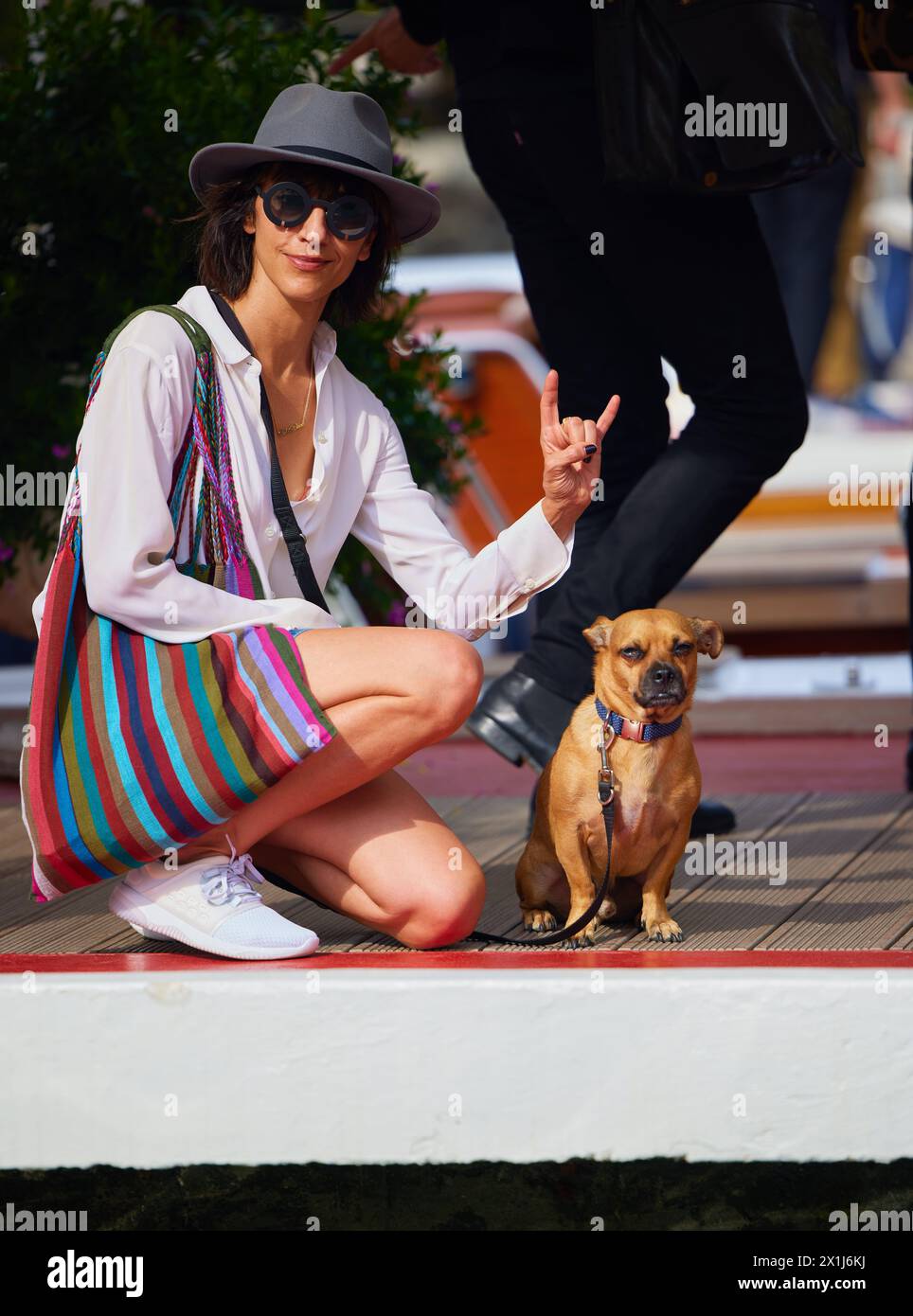 Copyright: Starpix/Alexander TUMA, 07.09.2021 Venice. Italy, Ana Lily ...