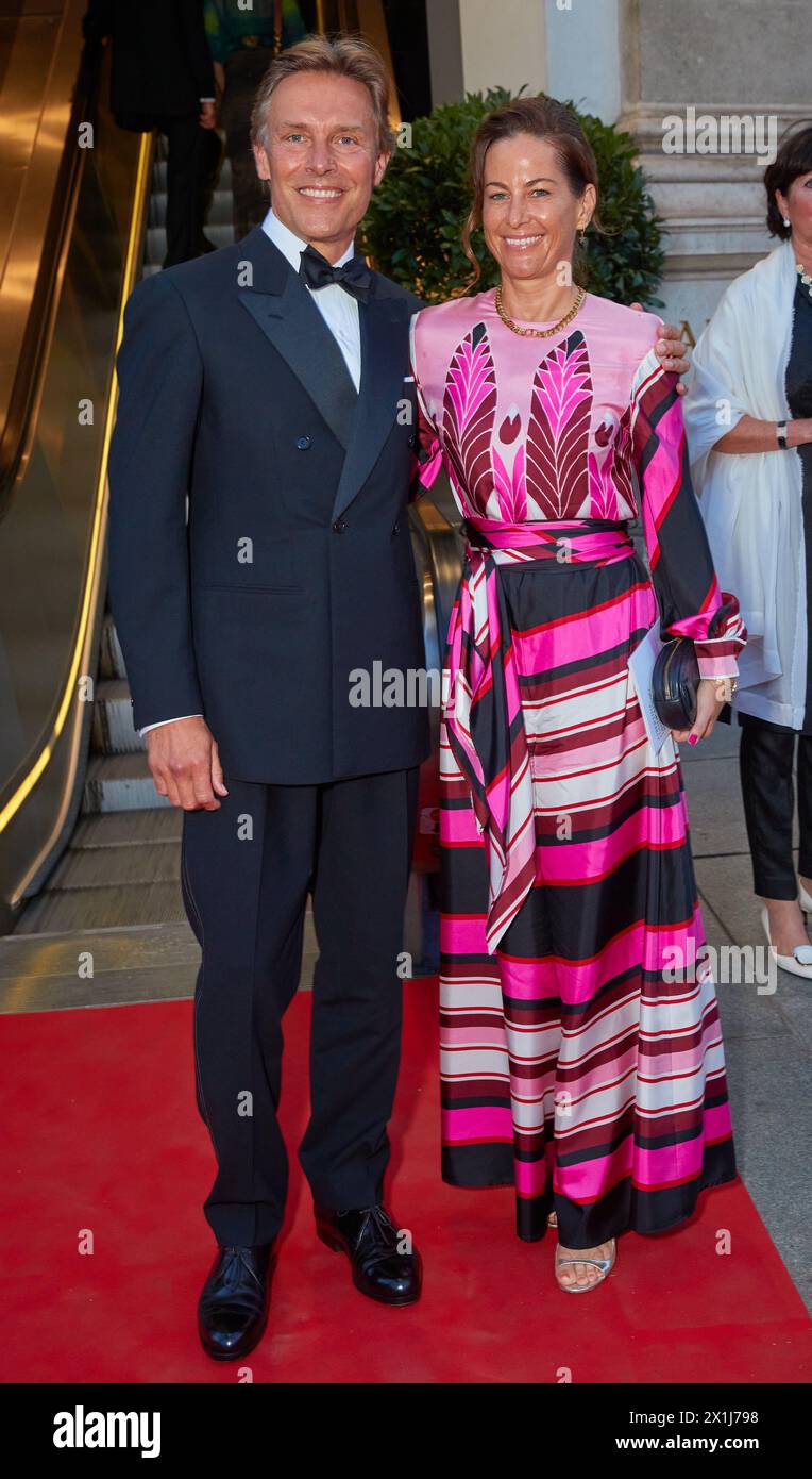 Fundraising dinner at albertina hi-res stock photography and images - Alamy