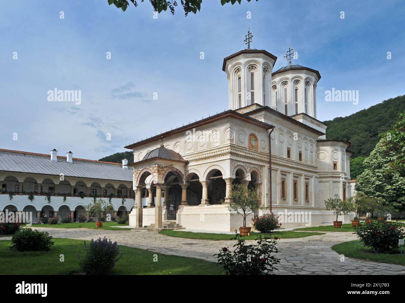 Horezu Monastery, Wallachia, Romania Stock Photo - Alamy