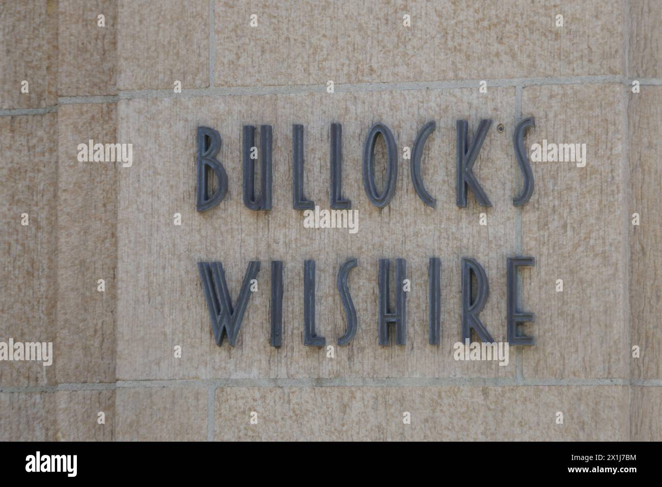 Los Angeles, California, USA 16th April 2024 Bullocks Wilshire Store ...