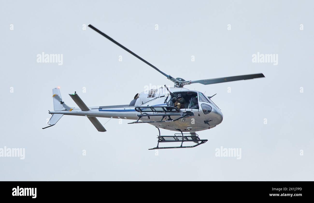 A police squad was shot at as action scene during filming of the ...