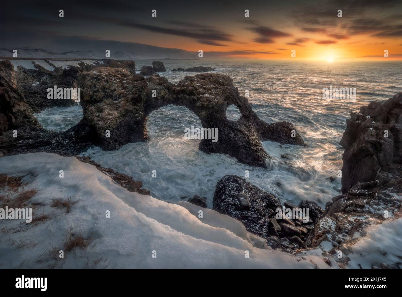 Ark Rock-Gatklettur, where nature reveals itself in all its grandeur ...