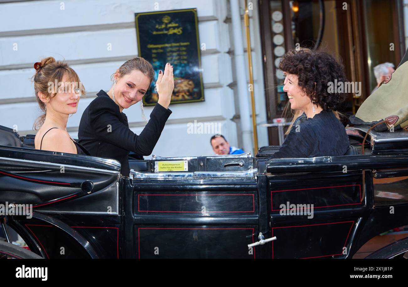 Premiere of the film "Corsage" in the Gartenbau cinema in Vienna ...