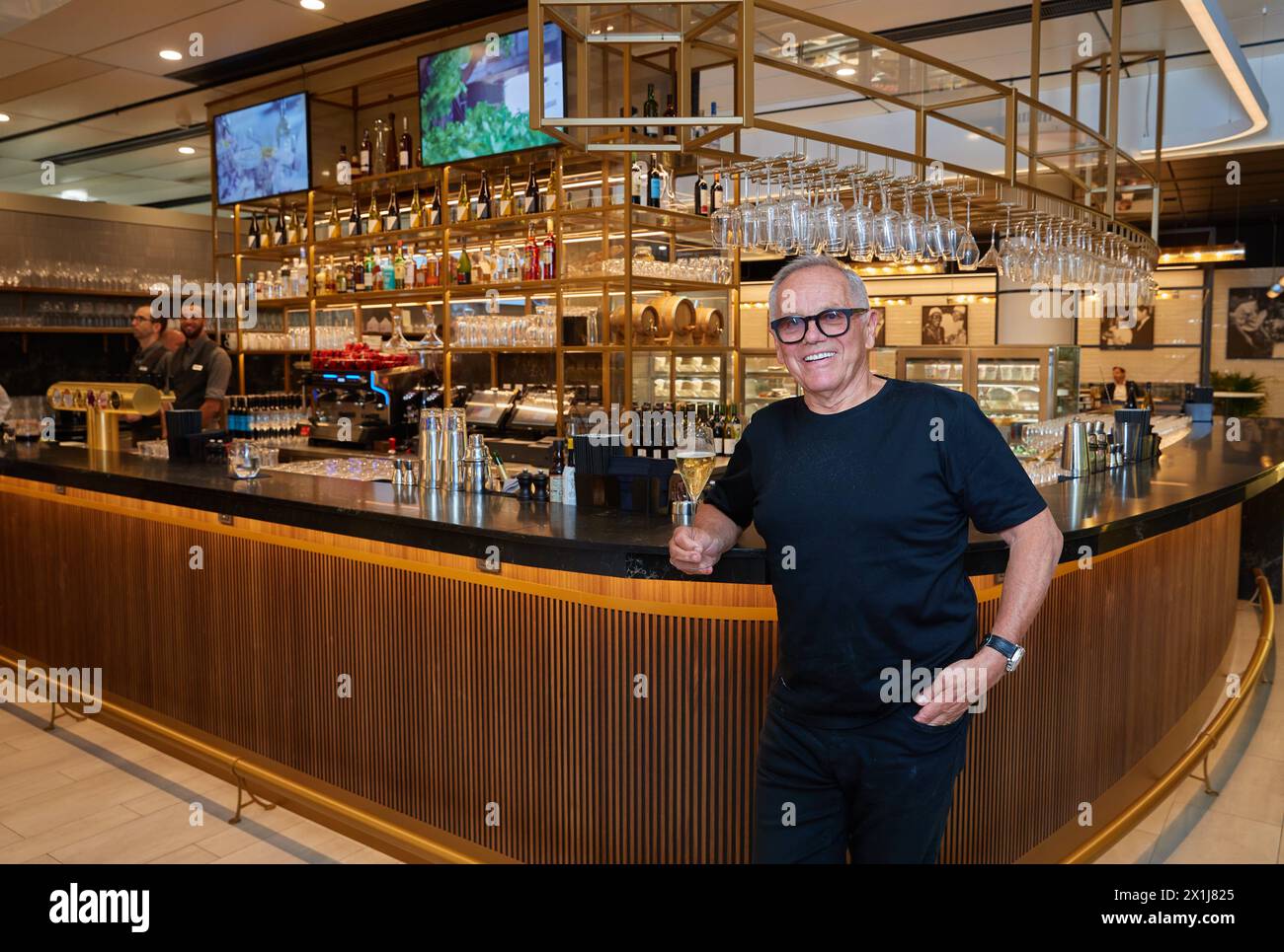 Wolfgang Puck opened his first restaurant - Kitchen and Bar - in ...
