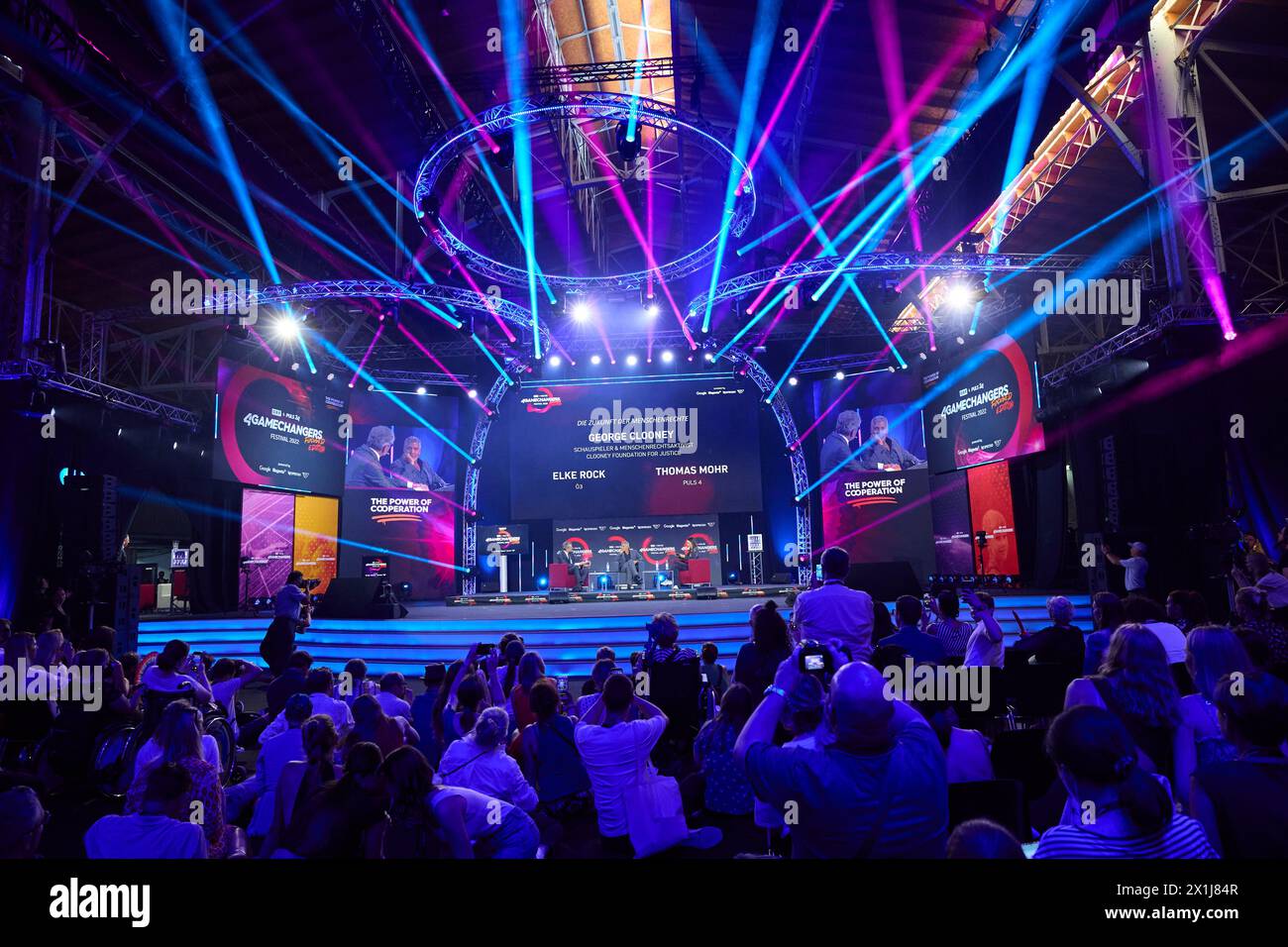 the 4GAMECHANGERS digital festival in Vienna on June 30, 2022 ...